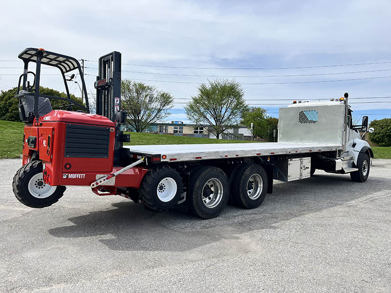 Moffett M8 55.3-10 NX Forklift on Kenworth Truck Work-Ready Package for ...