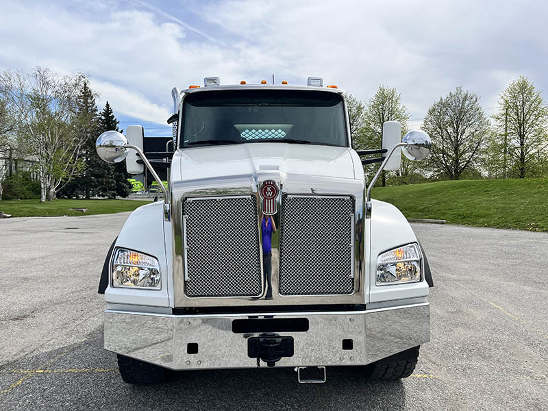 Moffett M8 55.3-10 NX Forklift on Kenworth Truck Work-Ready Package for ...